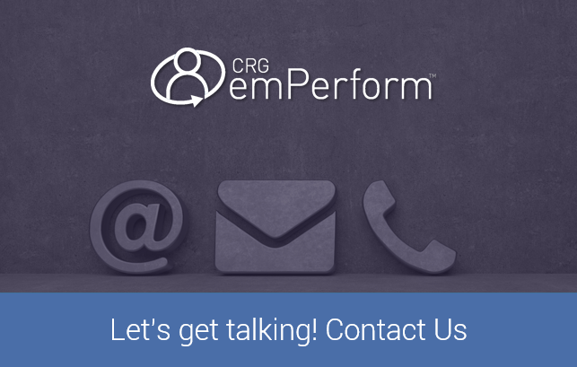 Contact Us | CRG emPerform Performance Management Software